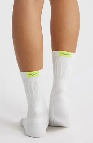 HOKA® Bondi Run Crew Socks - White