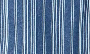 English Factory Striped Mini Dress - Denim