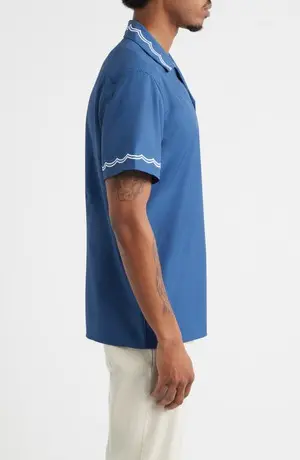 MAVRANS Waves Performance Camp Shirt