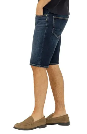 SILVER JEANS CO. Zac Relaxed Fit Denim Shorts