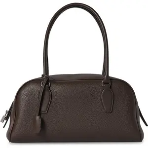 THE ROW India East/west Leather Shoulder Bag