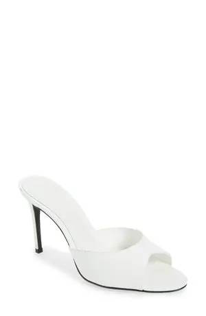 Schutz Cloe Slide Sandal - White