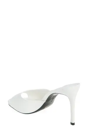 Schutz Cloe Slide Sandal - White