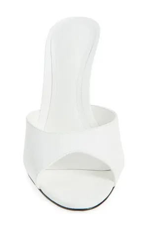 Schutz Cloe Slide Sandal - White