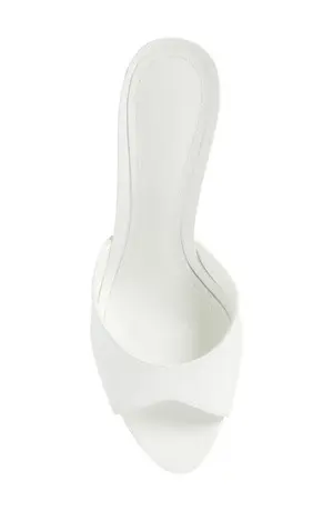 Schutz Cloe Slide Sandal - White