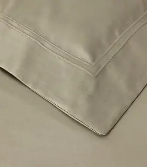YVES DELORME Triomphe Kaki Duvet Cover - Green