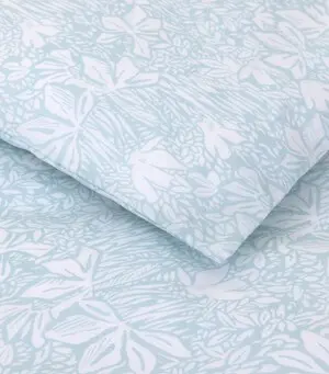 YVES DELORME Capri Aqua Duvet Cover