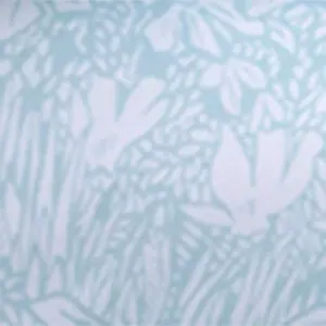 YVES DELORME Capri Aqua King Duvet Cover