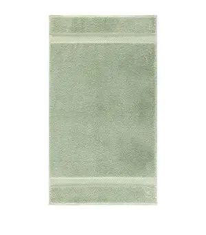YVES DELORME Toile Hand Towel - Green