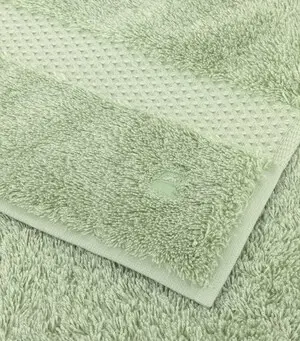 YVES DELORME Toile Hand Towel - Green