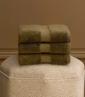 YVES DELORME Etoile Guest Towel - Green