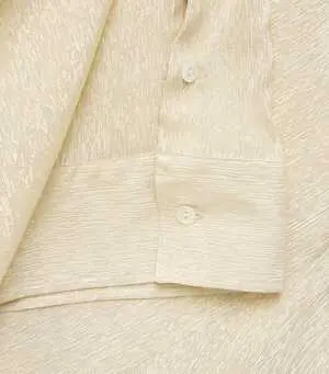 Palmer//harding Silk Voile Trace Shirt