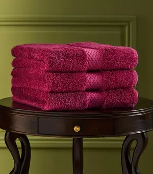 YVES DELORME Etoile Bath Towel - Pink