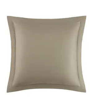 YVES DELORME Triomphe Kaki Square Oxford Pillowcase - Green
