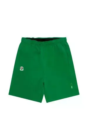 AAPE BY *A BATHING APE Logo Embroidery Shorts