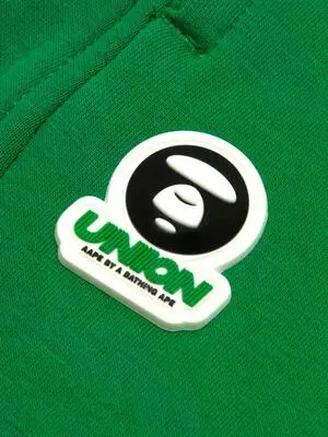 AAPE BY *A BATHING APE Logo Embroidery Shorts