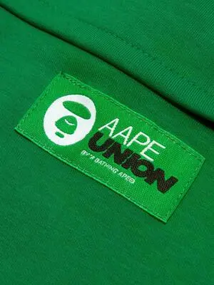 AAPE BY *A BATHING APE Logo Embroidery Shorts