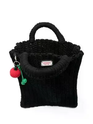 CHARLES JEFFREY Apple-charm Tote Bag