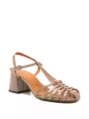 Chie Mihara Caged T-strap Sandals
