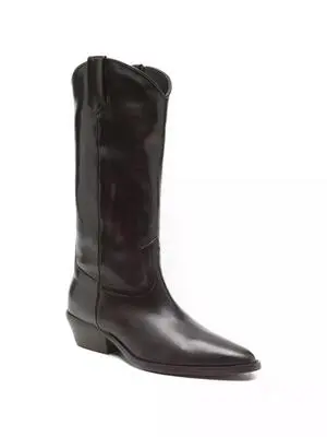JULIE DEE Pointed Cowboy Boots