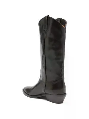 JULIE DEE Pointed Cowboy Boots