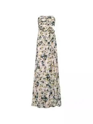 Cinq À Sept Magy Strapless Gown - Neutrals