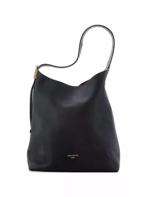 LOUIS VUITTON Low Key Calfskin Pm Hobo Bag - Black