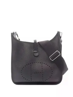 Hermès 2024 Clemence Evelyne Iii Pm Crossbody Bag - Black