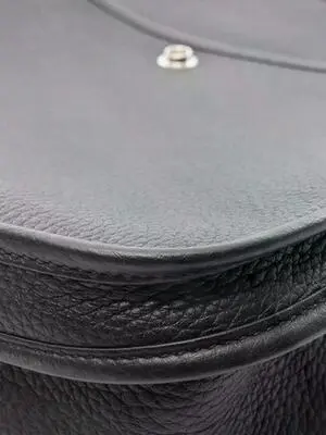 Hermès 2024 Clemence Evelyne Iii Pm Crossbody Bag - Black
