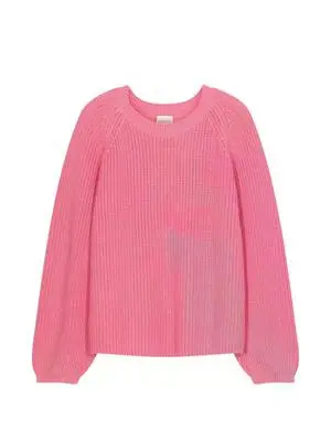 Closed Long Sleeve Crew-neck Sweater