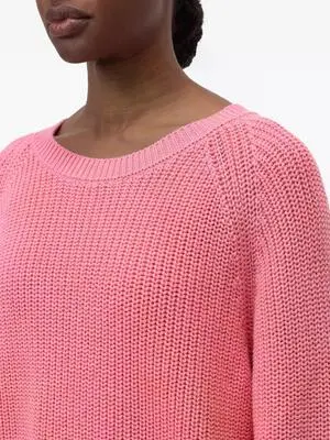 Closed Long Sleeve Crew-neck Sweater