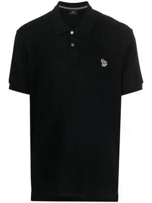 Paul Smith Logo-patch Short-sleeve Polo Shirt
