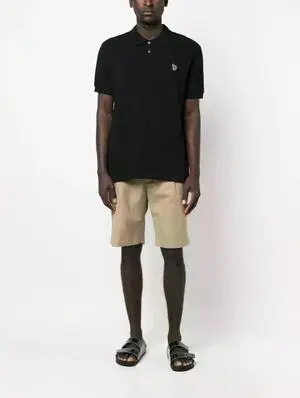 Paul Smith Logo-patch Short-sleeve Polo Shirt