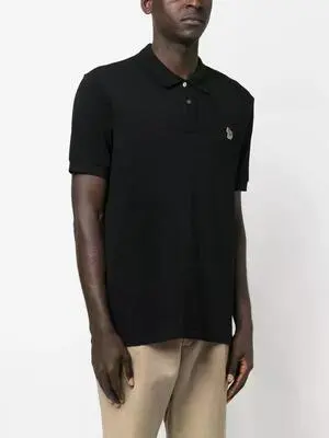 Paul Smith Logo-patch Short-sleeve Polo Shirt