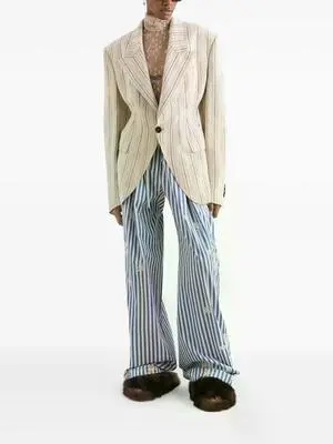 Dolce & Gabbana Single-breasted Pinstripe Jacket