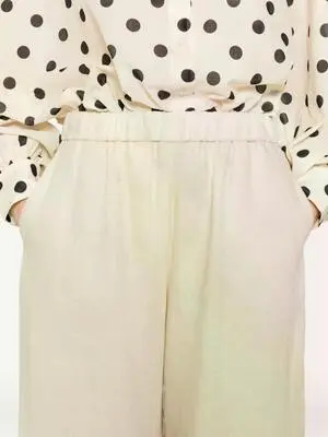 Max Mara Elastic-waistband Trousers - Neutrals