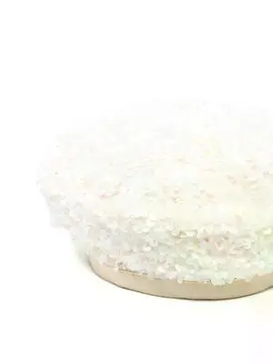 Vivetta Bow-detail Sequin Beret