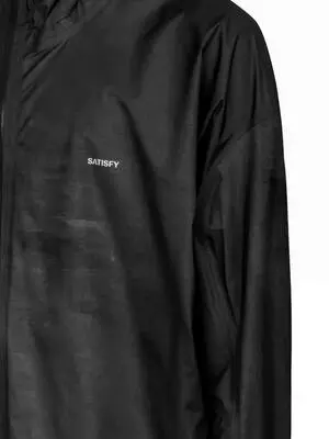Satisfy Hooded Zip Jacket - Black