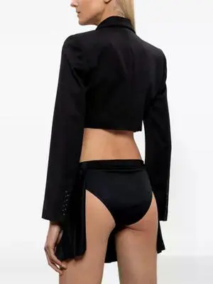 Vetements Cropped Single-breasted Jacket