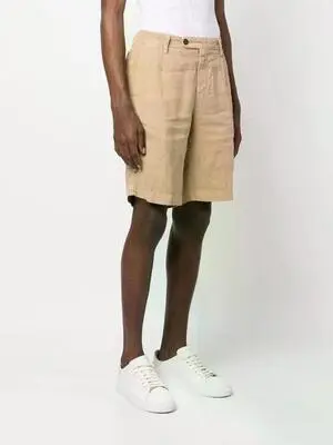 Massimo Alba Mid-rise Cotton Shorts