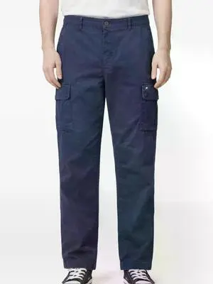 MASON'S Cargo Trousers With Patch Pockets - Blue
