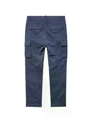 MASON'S Cargo Trousers With Patch Pockets - Blue