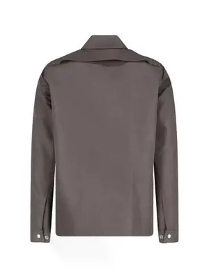 Rick Owens Jumbo Faun Snap-closures Shirt