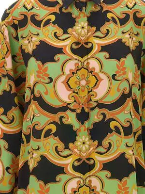 Etro Printed Silk Shirt