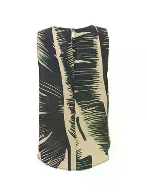 KAOS Brushstroke Print Tank Top