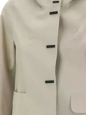 RRD Montecristo Hooded Button Jacket - Neutrals