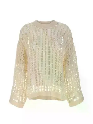 A. ROEGE HOVE Spider Knit Interlaced Sweater