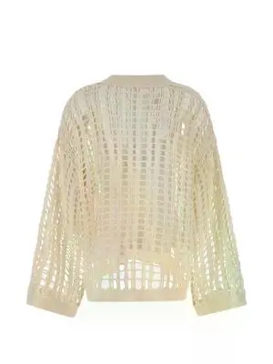A. ROEGE HOVE Spider Knit Interlaced Sweater