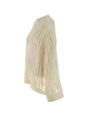 A. ROEGE HOVE Spider Knit Interlaced Sweater