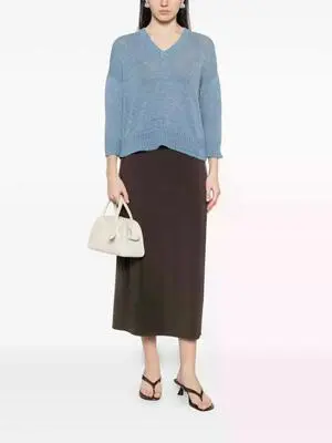 BASE V-neck Knit Sweater